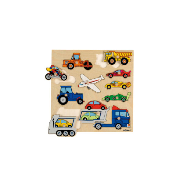 Inlay Puzzle - Vehicle | Educo - JoyKidz